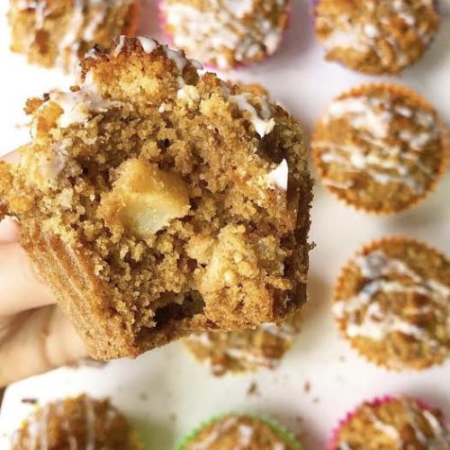 Apple Cinnamon Crumble Muffins - Figgin Delicious